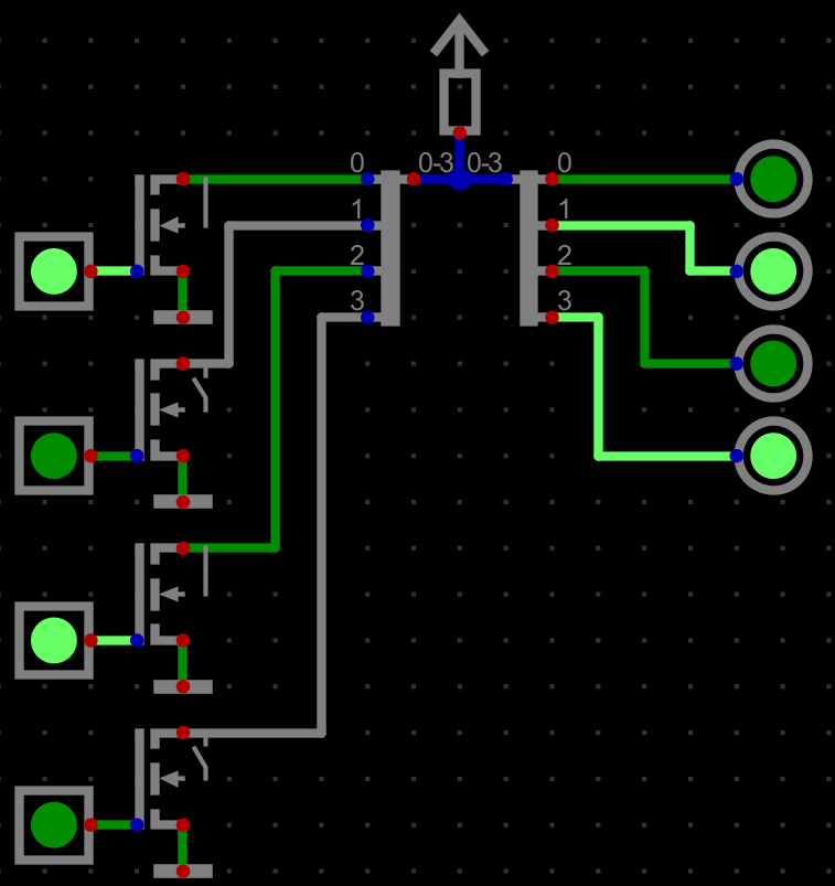 Open-drain output bus not working wth bundled pullups. · Issue #1150 · hneemann/Digital · GitHub