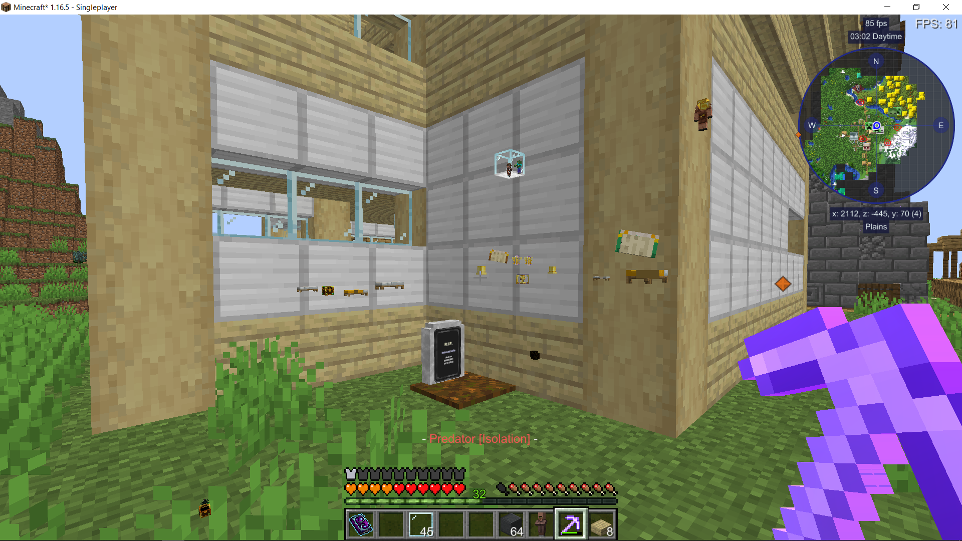 Entity Renders through blocks [Bug] · Issue #75 · BloCamLimb/ModernUI · GitHub