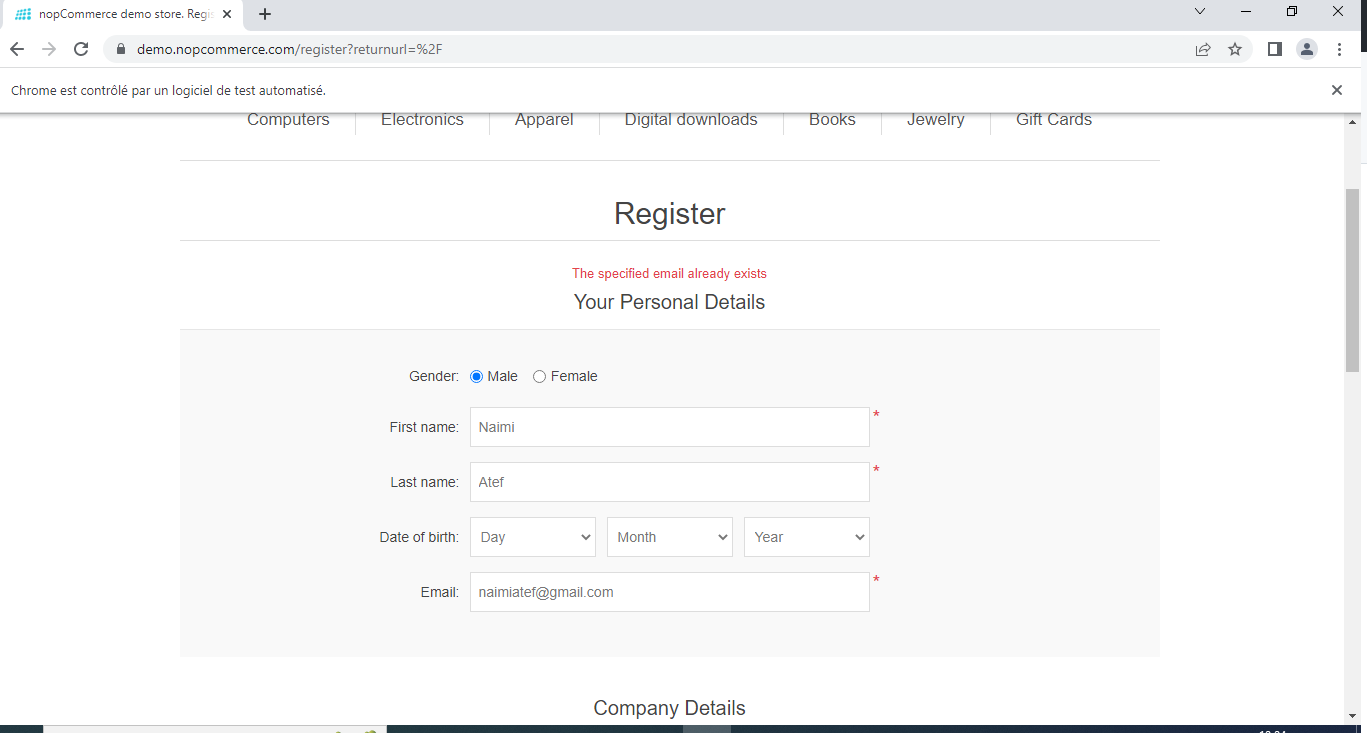GitHub - naimiatef/Projet_1_Cucumber