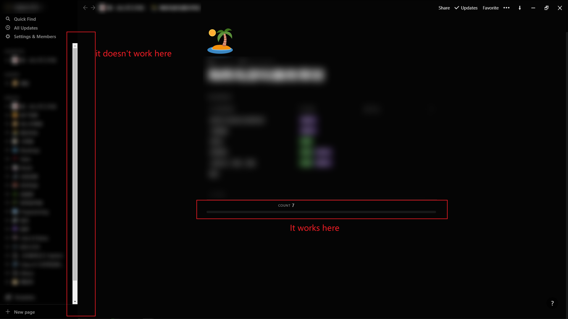 The integrated scrollbars don't run well · Issue #94 · notion-enhancer/notion-enhancer · GitHub
