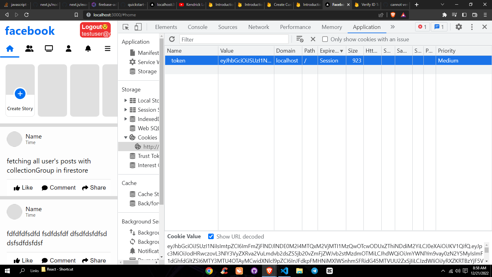 How to get firebase admin IDtoken in Nextjs 12 SSR · vercel next.js · Discussion #44211 · GitHub