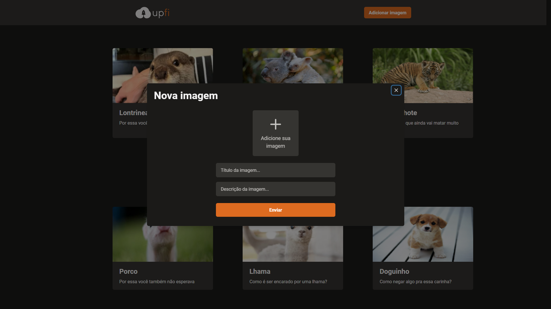 GitHub - Verdant31/Upfi