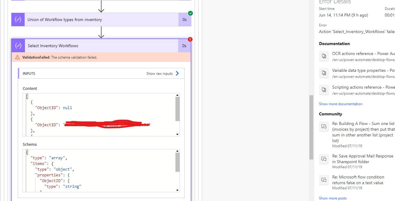 [CoE Starter Kit - BUG] Sync Template v3 (Solutions) null ref exception on Select Inventory ...