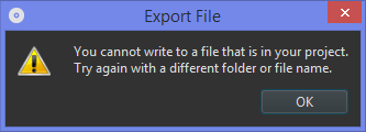 Exporting over existing playlist file warns but erases anyway · Issue #903 · mltframework ...