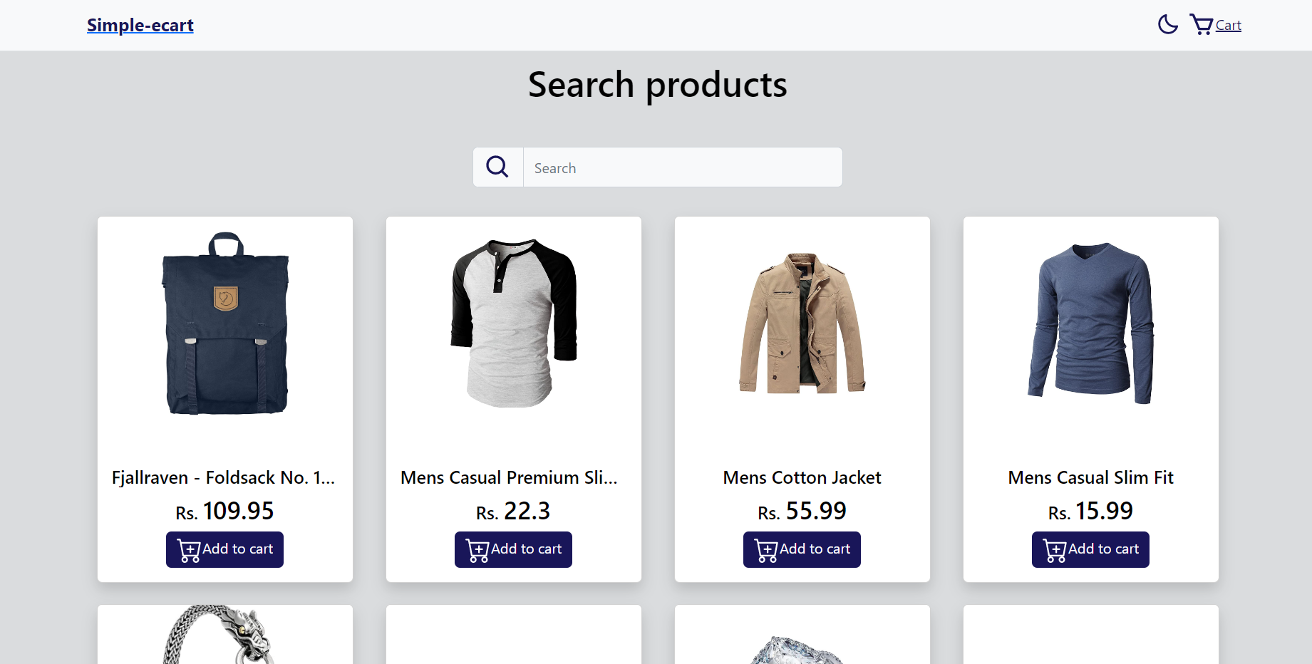 GitHub - soso357/E-commerce-App-Shopping-Cart