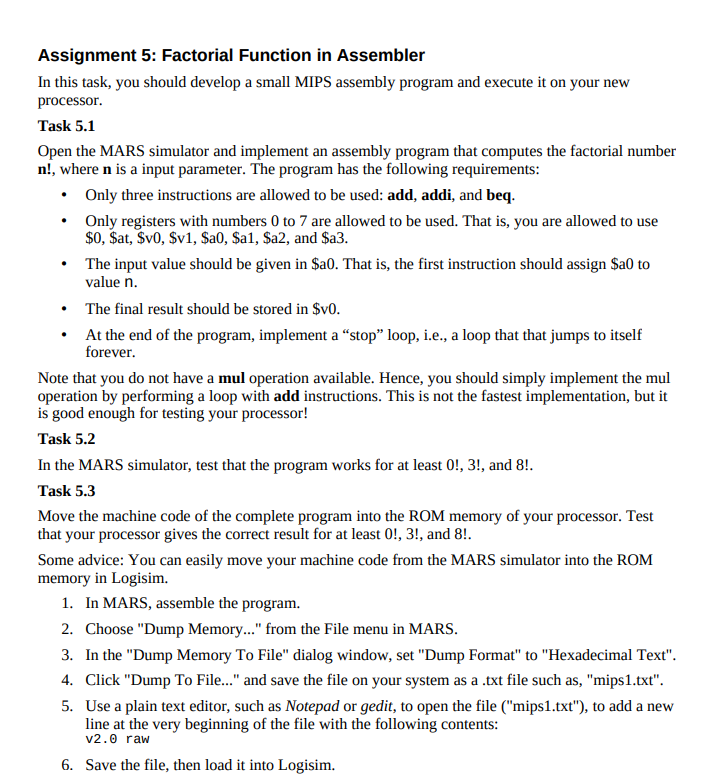GitHub - Hawkrin/Processor-Design: Simple processor design in the course Computer Science