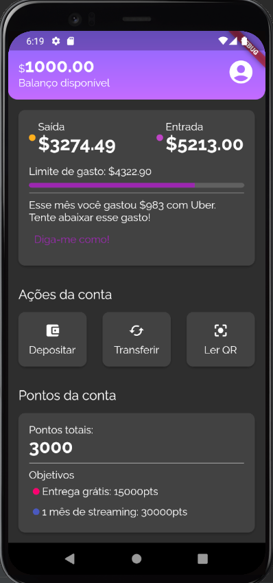 GitHub - VictorGRamos/Bank_APP: Aplicativo em flutter simulando um ...