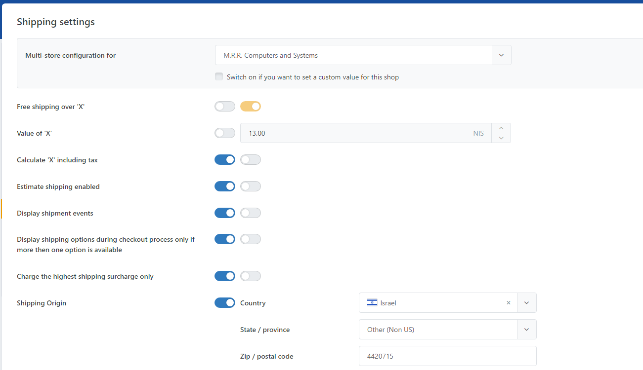 Shipping Settings · Issue #613 · smartstore/Smartstore · GitHub
