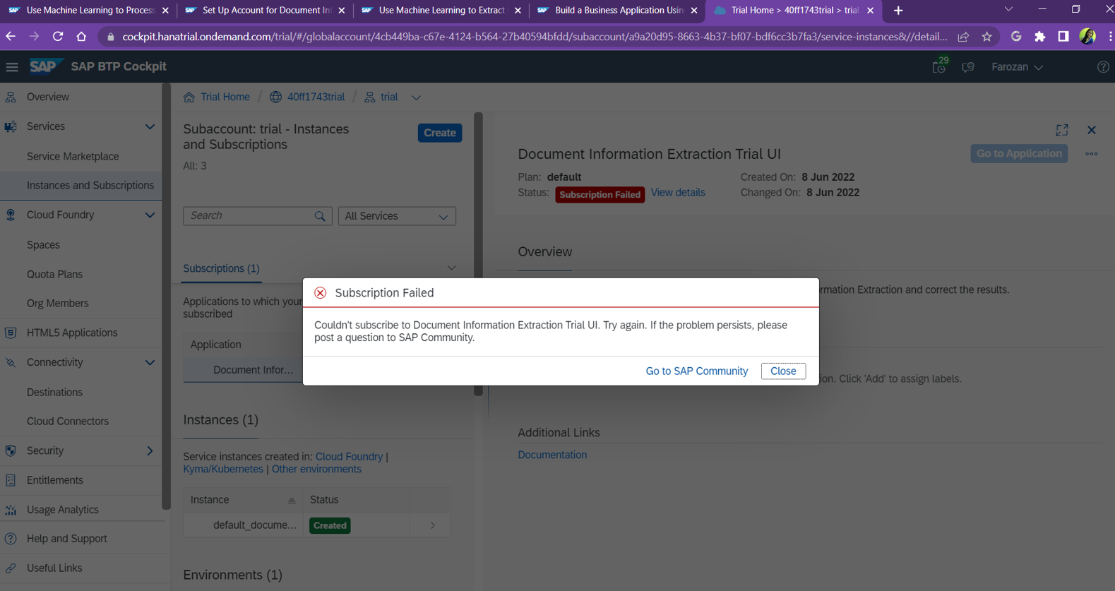Use Machine Learning to Process Business Documents · Issue #18506 · sap-tutorials/Tutorials · GitHub