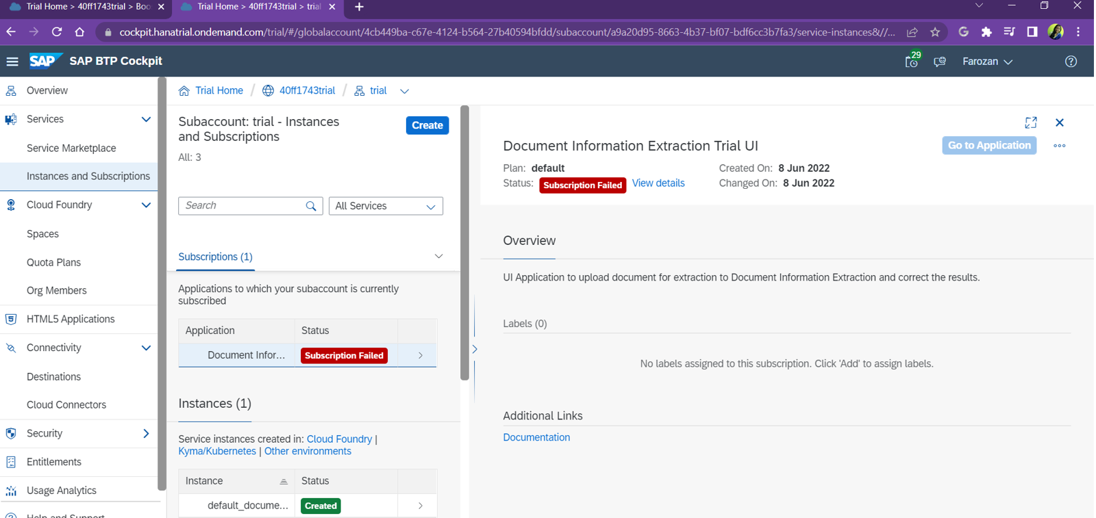 Use Machine Learning to Process Business Documents · Issue #18506 · sap-tutorials/Tutorials · GitHub