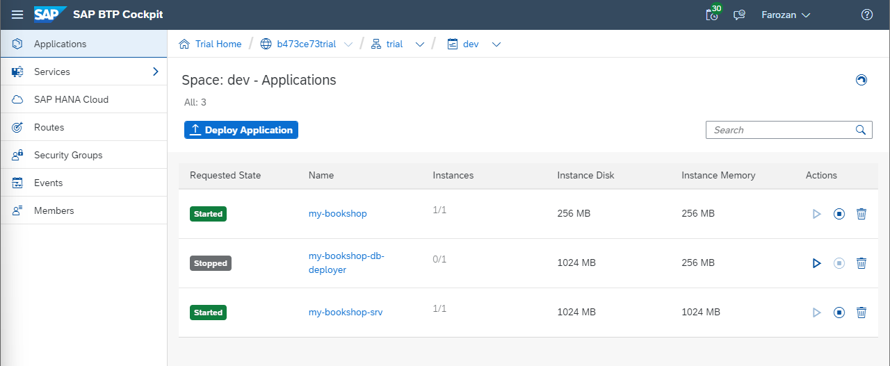 Deploy A Cap Business Service To Sap Business Technology Platform · Issue 22722 · Sap Tutorials 7237
