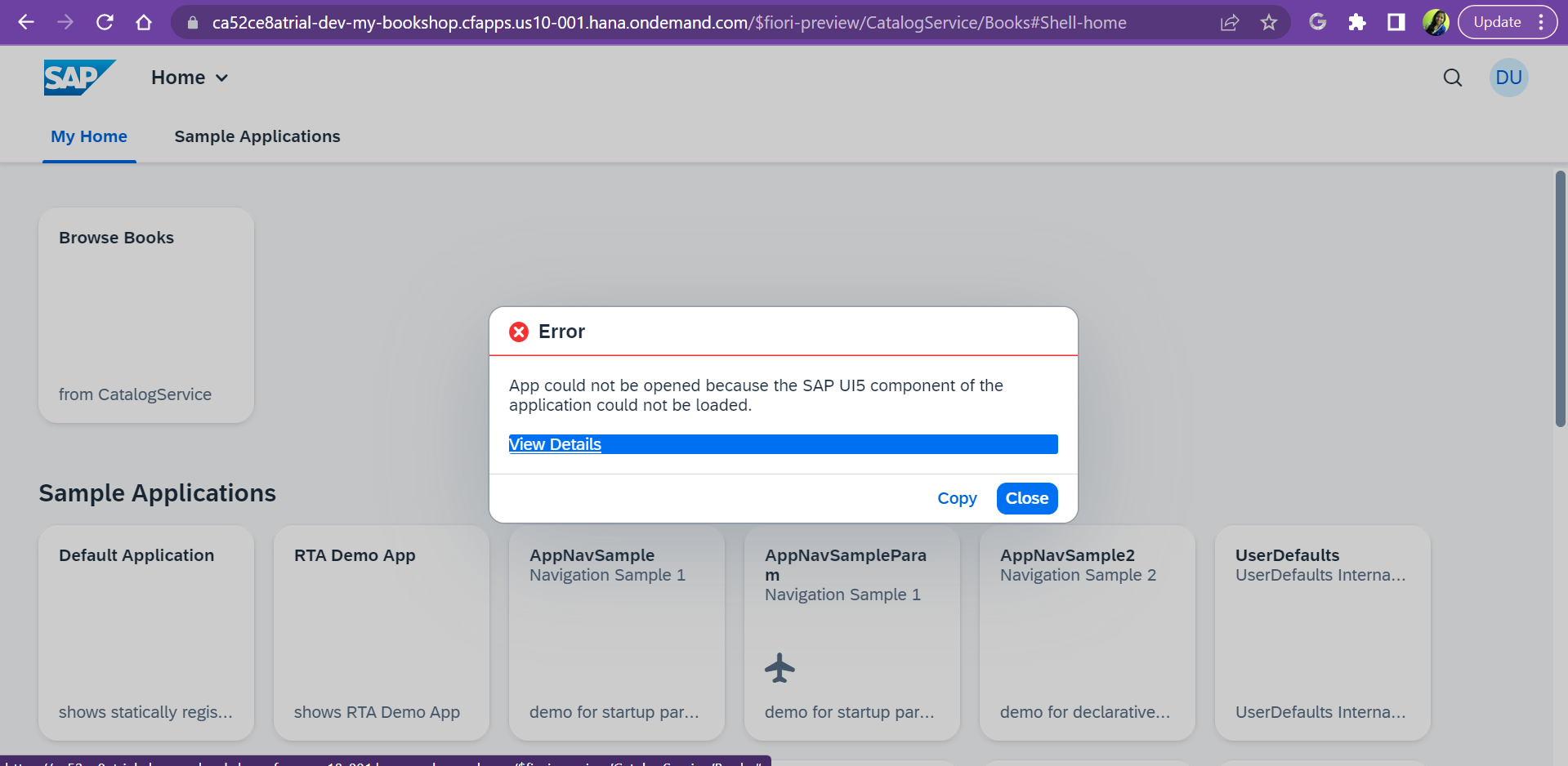 Deploy a CAP Business Service to SAP Business Technology Platform · Issue #23038 · sap-tutorials ...