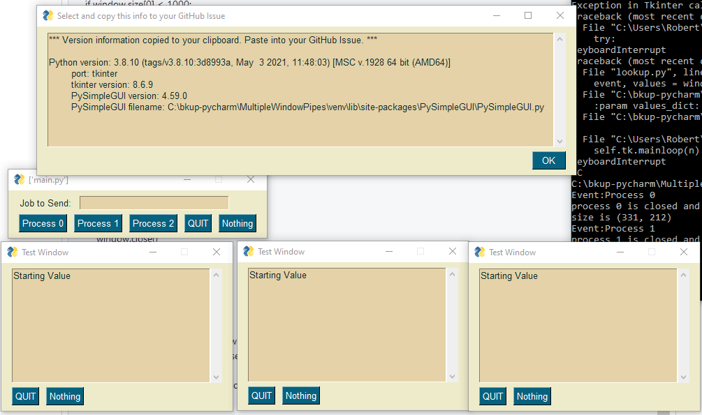 [Bug] Window does NOT render properly intermittently intermittently in ver 4.60.1 (work arounds ...