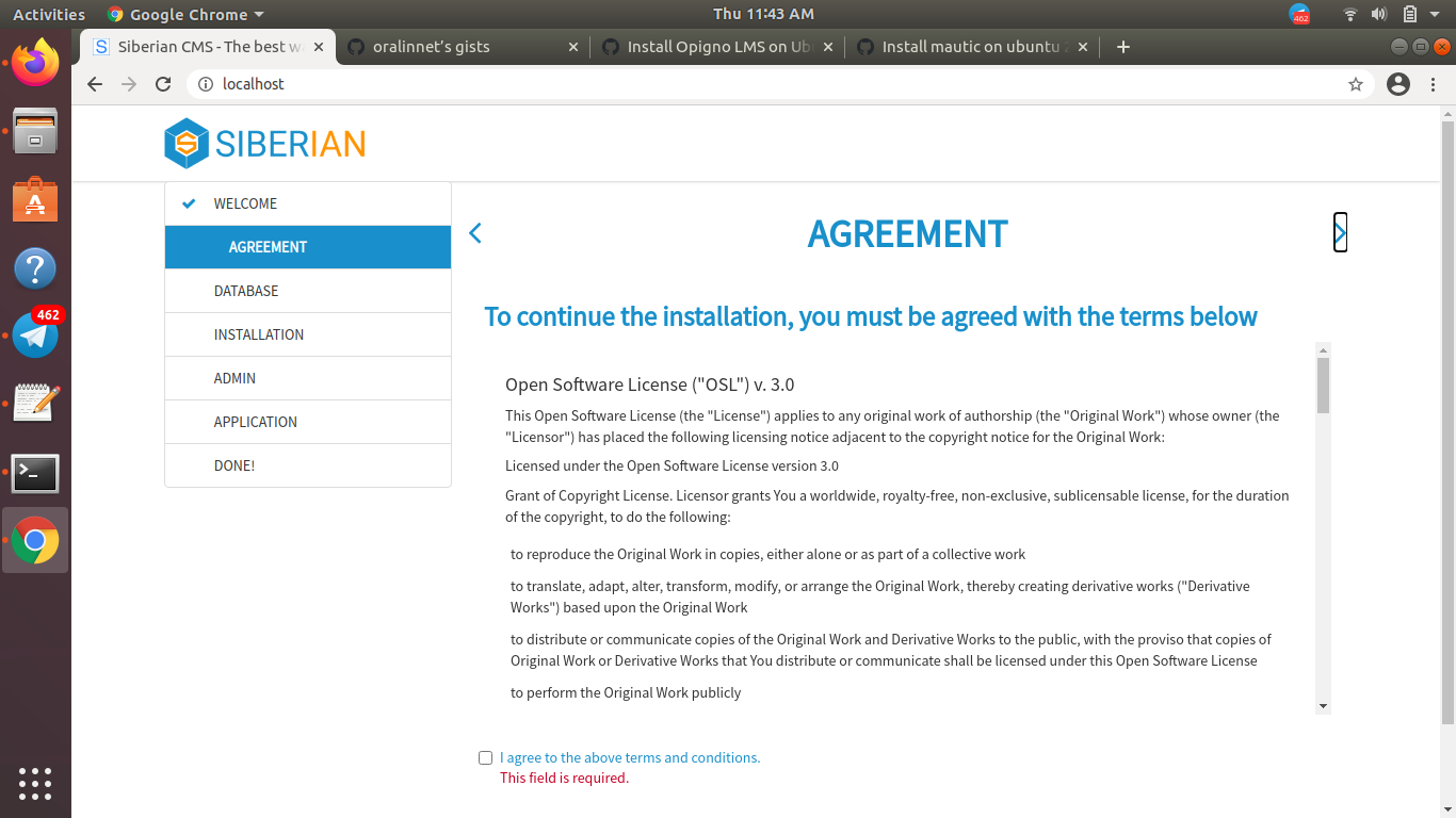 Install Siberian CMS on Ubuntu · GitHub