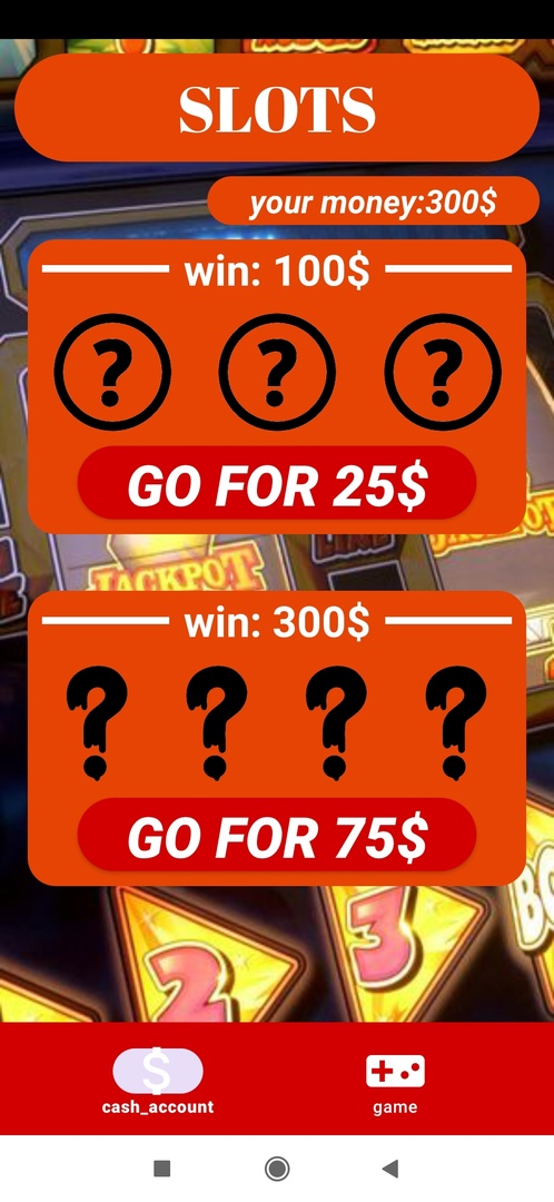 GitHub - prokofich/CasinoSlots: 📱 Приложение для заработка виртуальной валюты с помощью игры 💰💰💰