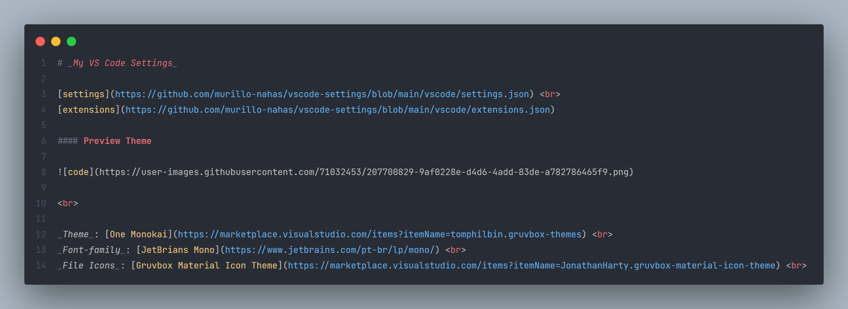 GitHub Murillo nahas vscode settings My VsCode Settings And Extensions github-murillo-nahas-vscode-settings-my-vscode-settings-and-extensions