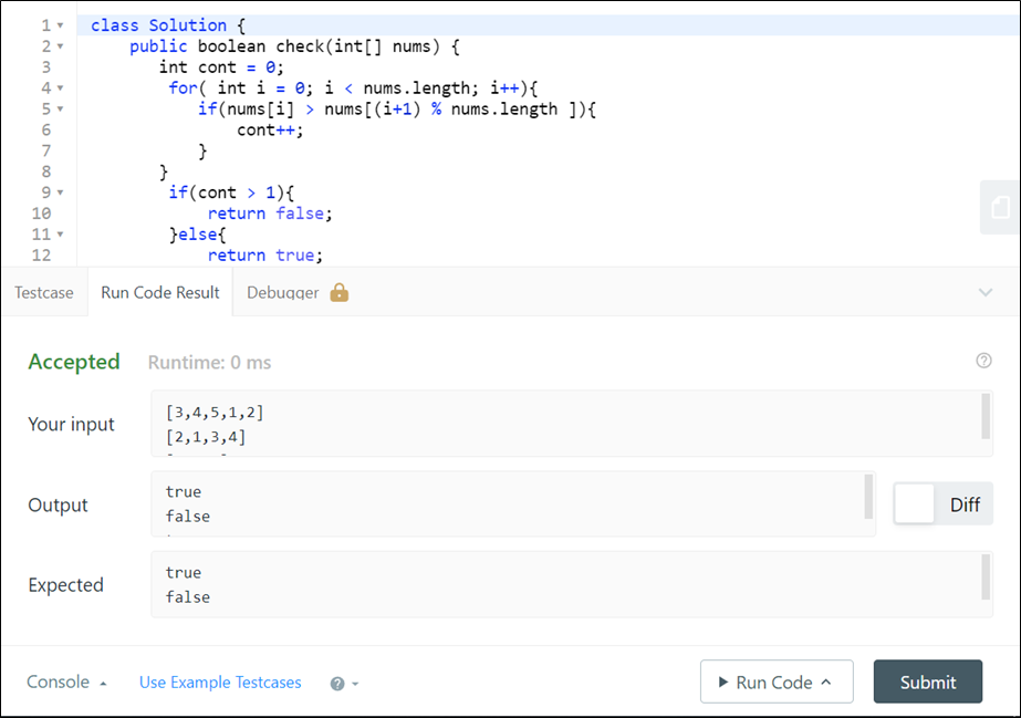 GitHub - defryd/Sorted-and-Rotated-leetcode