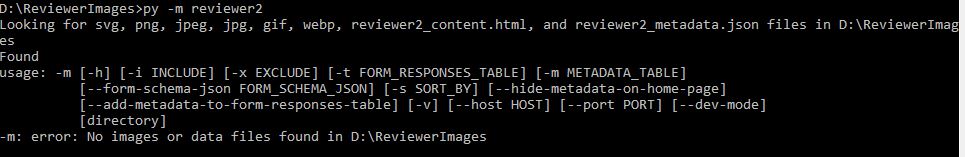 Reviewer2 unable to find files inside of a folder · Issue #2 ...