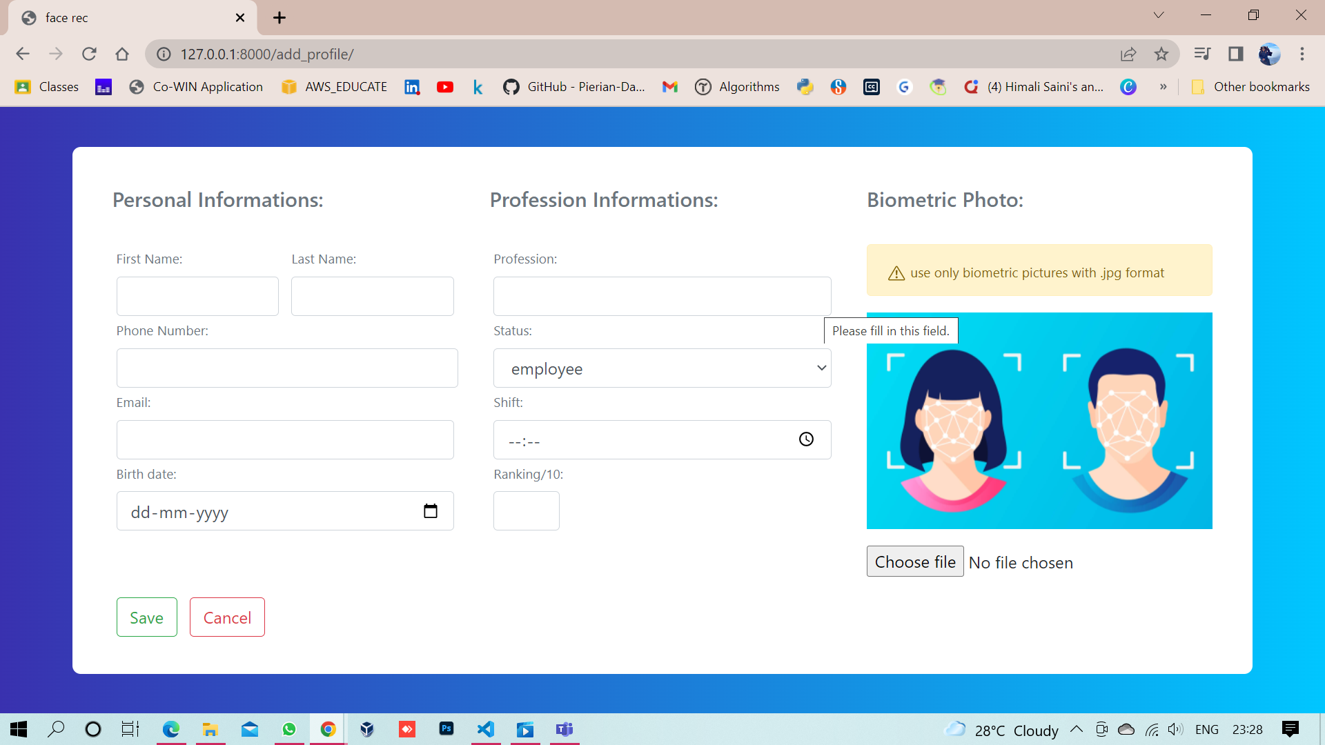 GitHub - Soujannya-coder/Attendance-System-Using-Face-Recognition