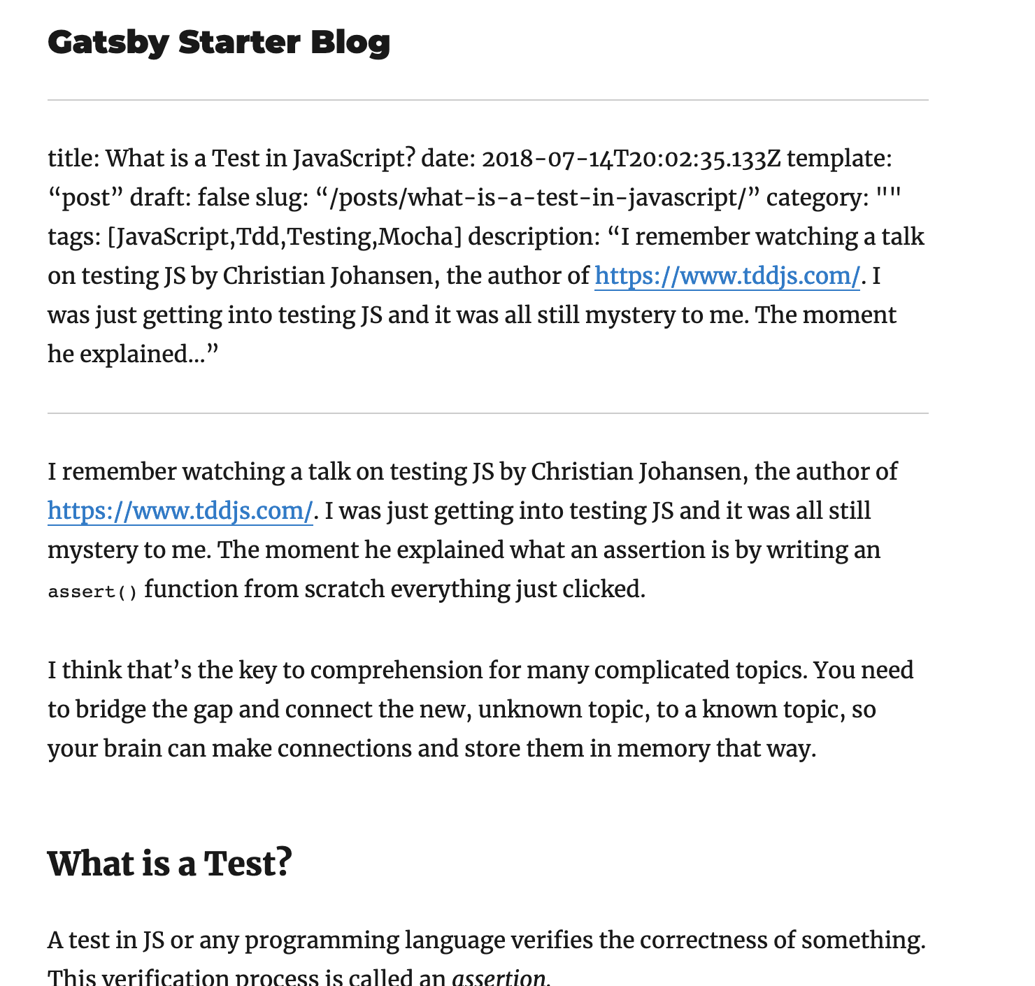 Warn when markdown parsing fails · Issue #11793 · gatsbyjs/gatsby · GitHub