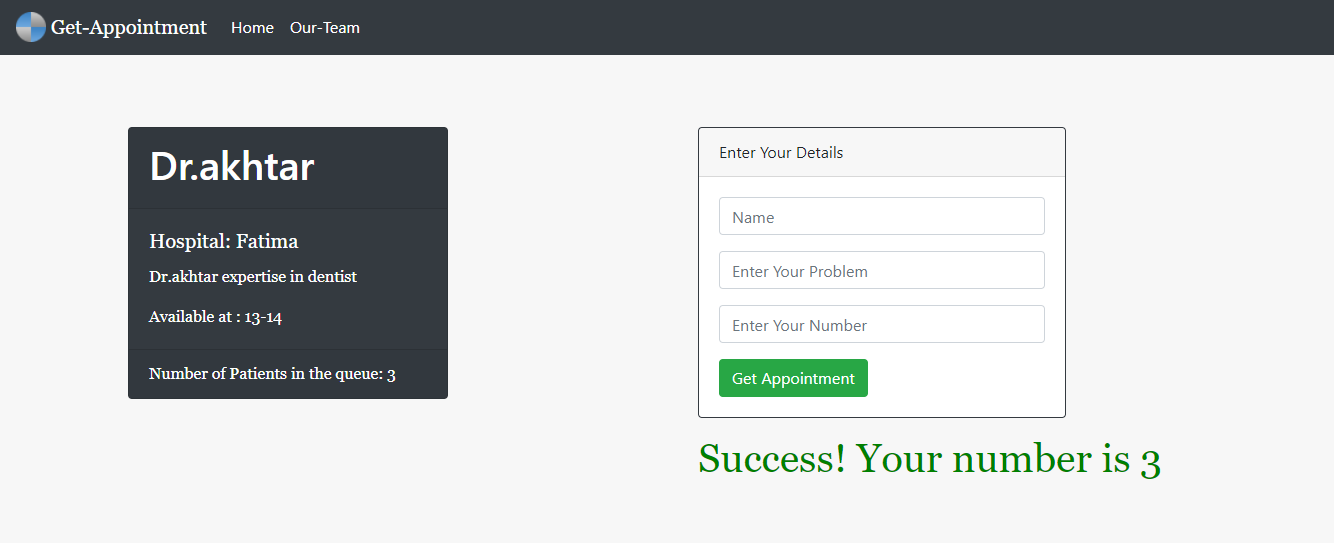 GitHub - MdMaazKhan/Doctors-Appointment-System
