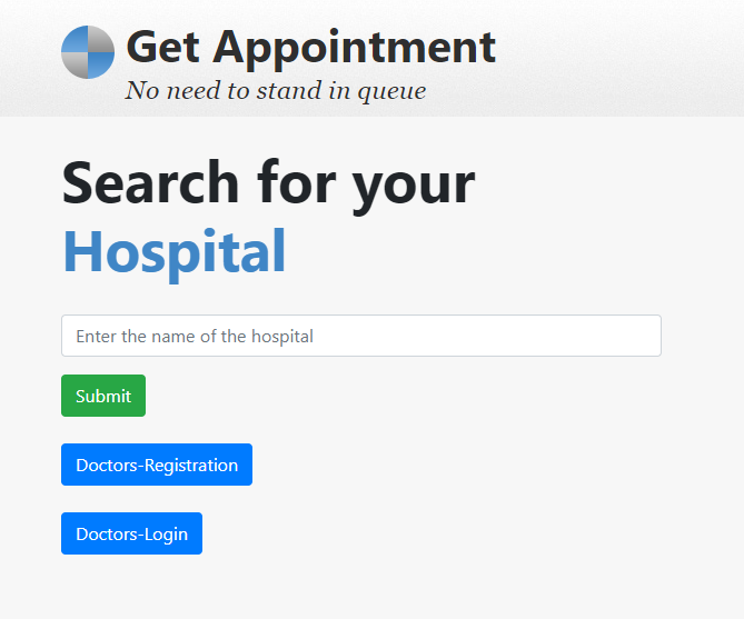 GitHub - MdMaazKhan/Doctors-Appointment-System