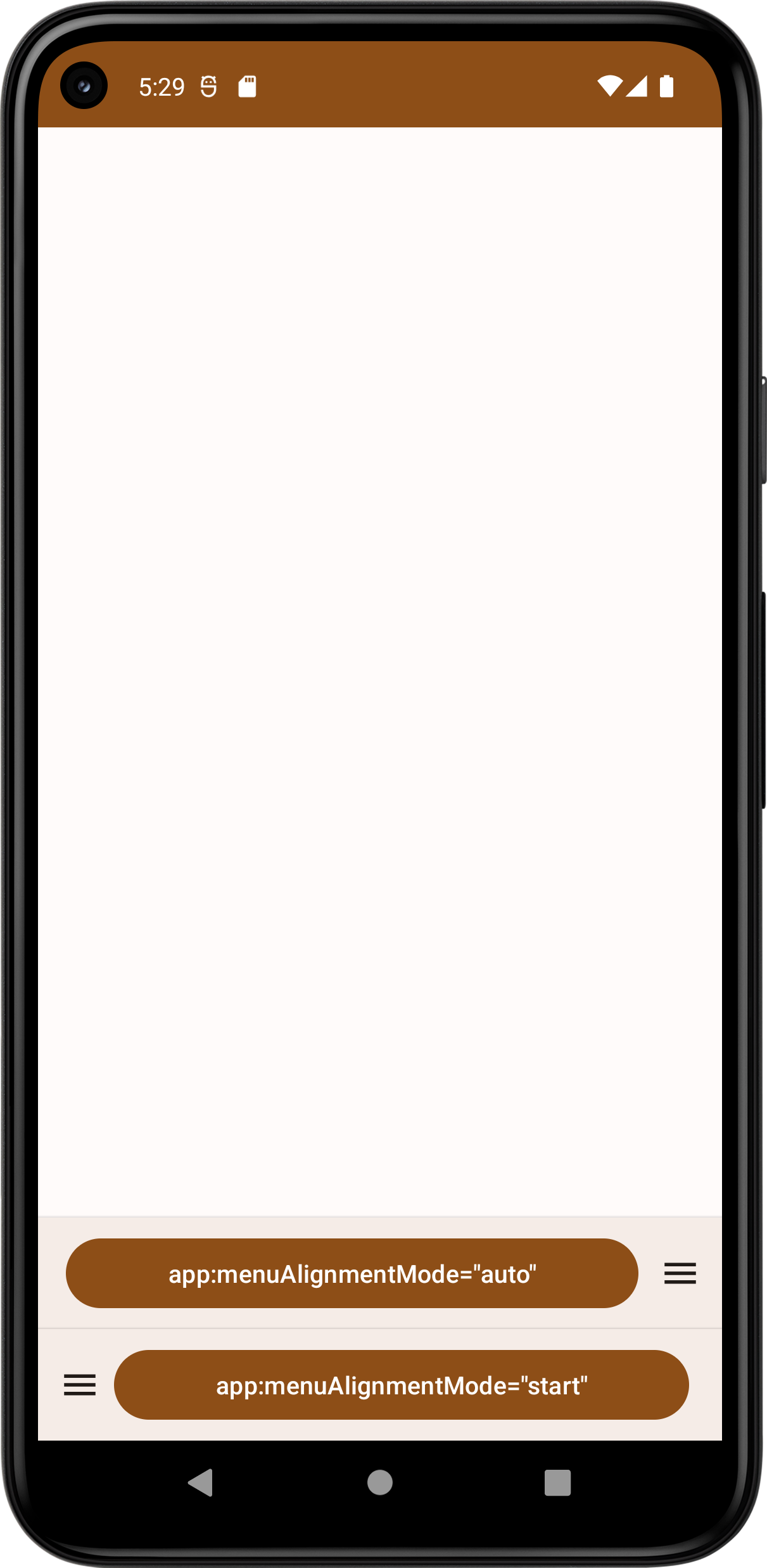 [BottomAppBar] children are not laid out correctly · Issue #2852 · material-components/material ...