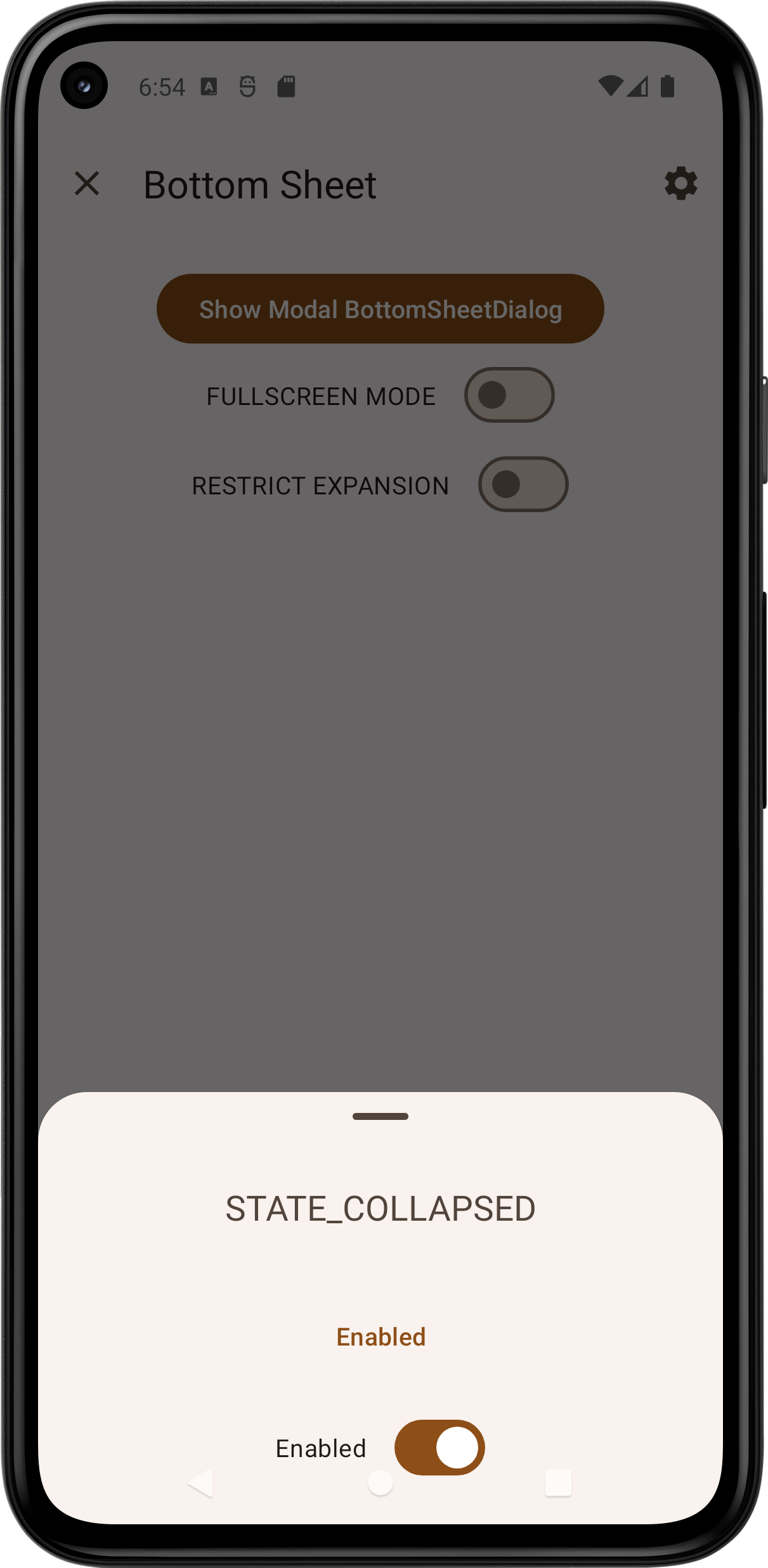 [BottomSheet] Navigation bar icons are hard to see · Issue #3106 · material-components/material ...