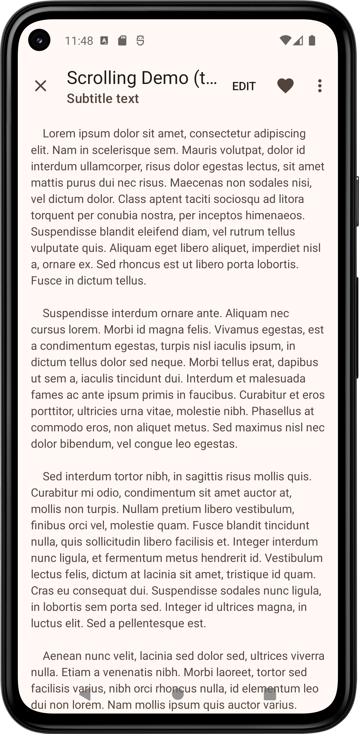 [Catalog] Applied edge-to-edge to demos · Issue #3547 · material-components/material-components ...