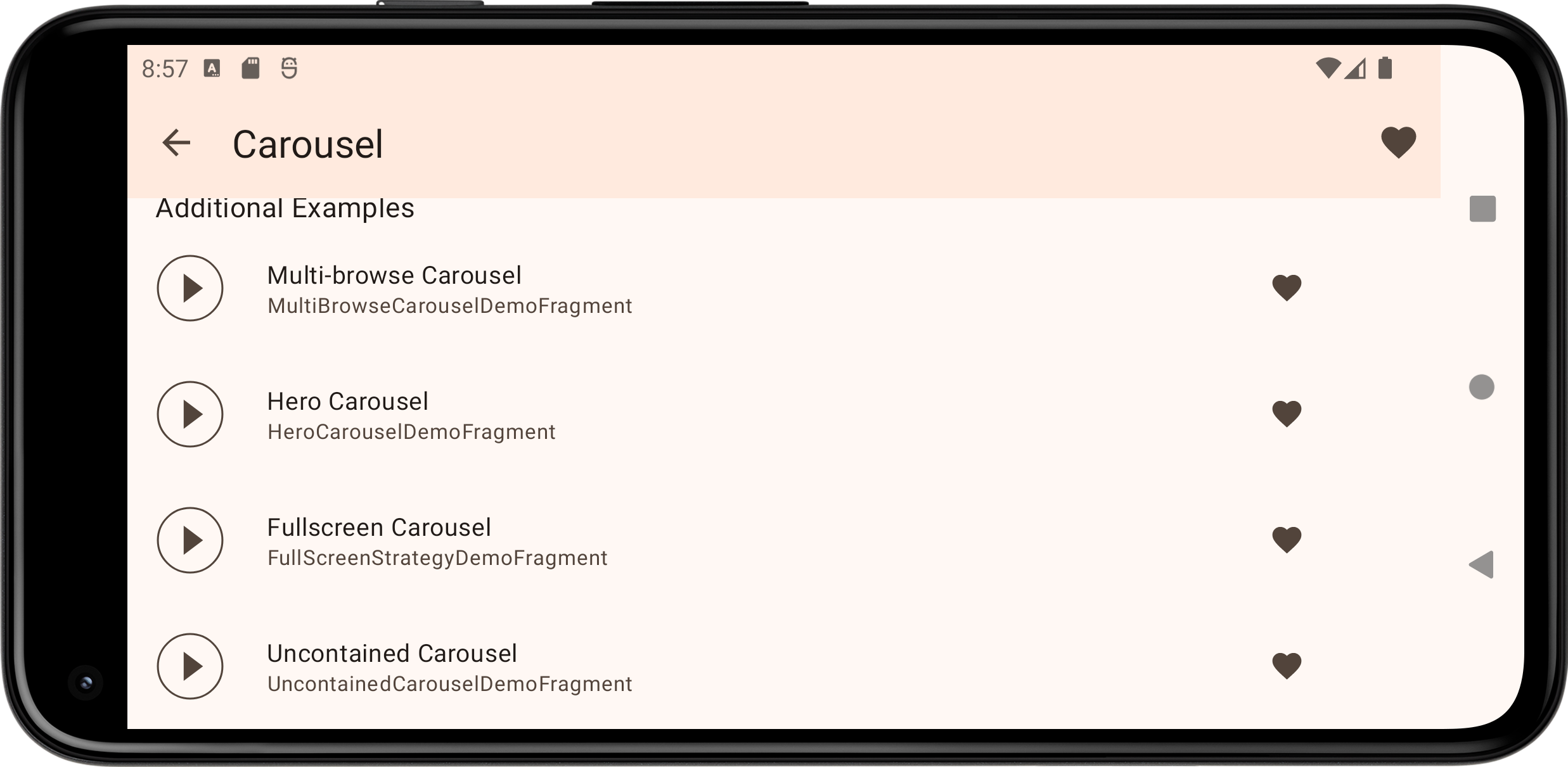 [Catalog][Carousel] Catalog app can't be displayed in landscape ...