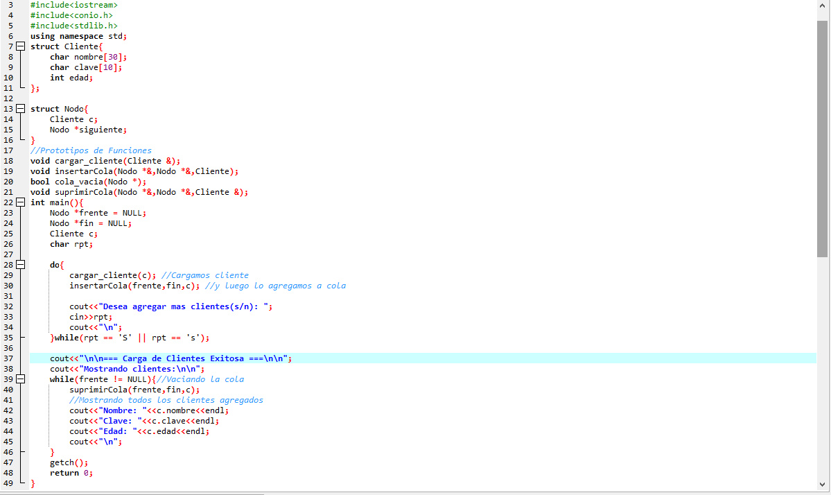 GitHub - uriel-byte/estructuras-lineales-Colas: ejemplo de aplicación ...