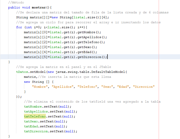 GitHub - Leyo68/Datos-Impresos-JTable: Programa en Java dónde pida los ...