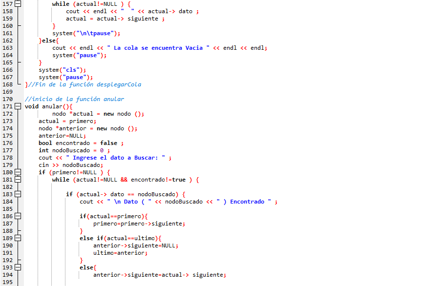 GitHub - TEAM-4-ITP/Cola: Programa en donde se hace uso del tipo de ...