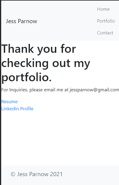 GitHub - jessparnow/React_Portfolio