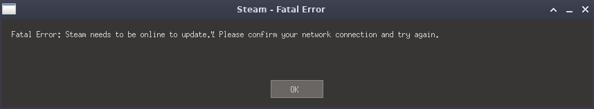 Steam (runtime) has no network; cannot update client or login · Issue #7576 · ValveSoftware ...