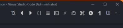 V1.56 update broke editor menu bar icons of Shortcut Menu Bar extension ...