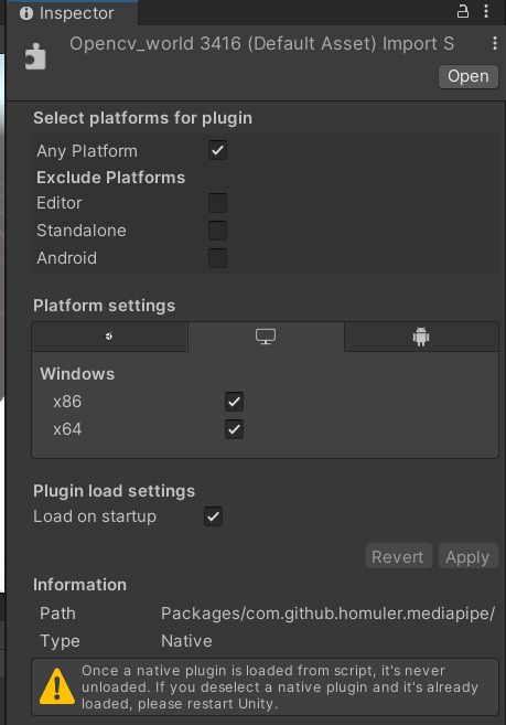 Unable to start web camera on windows standalone app · Issue #436 · homuler/MediaPipeUnityPlugin ...
