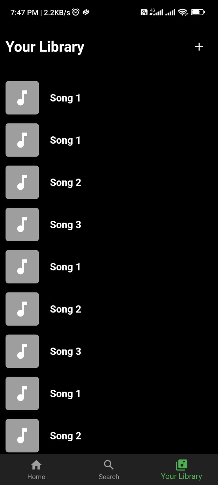 Github King9969 Flutter Spotify