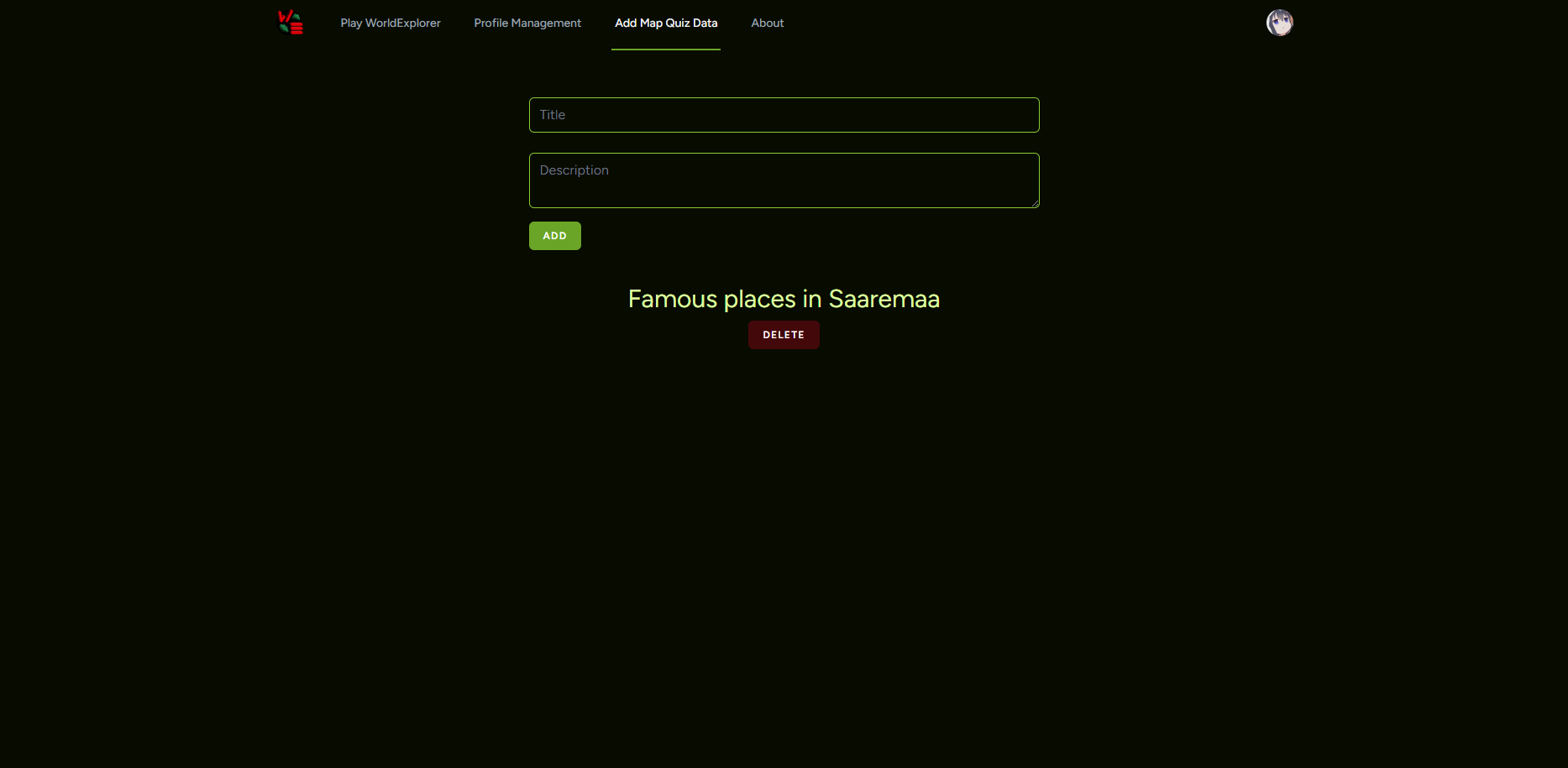 GitHub - nekocats/WorldExplorer