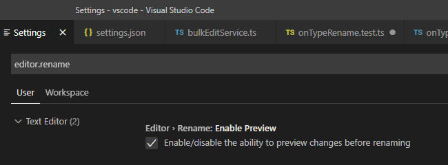"Refactor Preview" pane · Issue #7989 · eclipse-theia/theia · GitHub