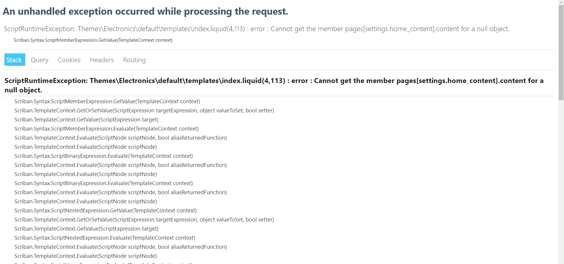 Unable to run vc default theme for Electronics store on Storefront version 6.1.0 · Issue #608 ...