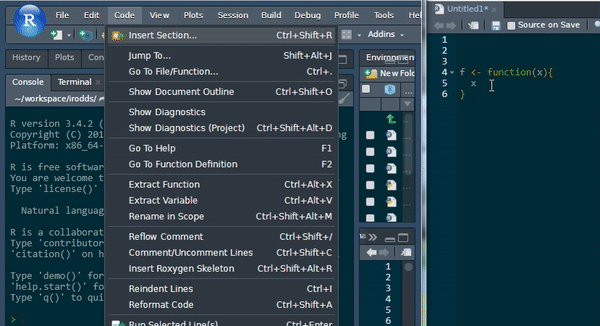 bug: Insert roxygen skeleton fails when function in detached window ...