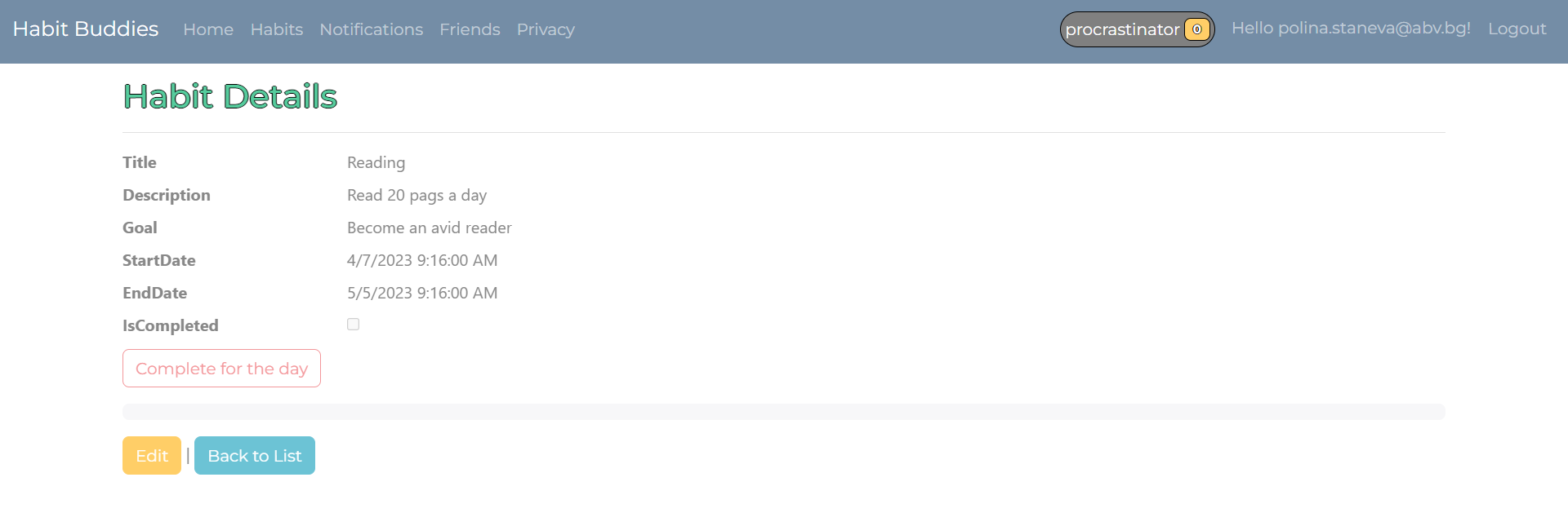 GitHub - polinizal/Habit-Buddies: A Web App to Create Habits GitHub - polinizal/Habit-Buddies: A Web App to Create Habits