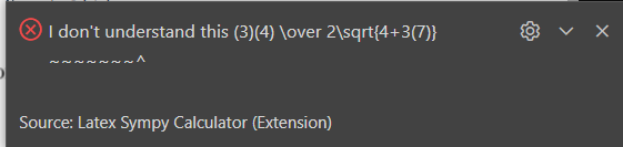 Doesn't understand fractions made with `\over` · Issue #14 · OrangeX4/Latex-Sympy-Calculator ...