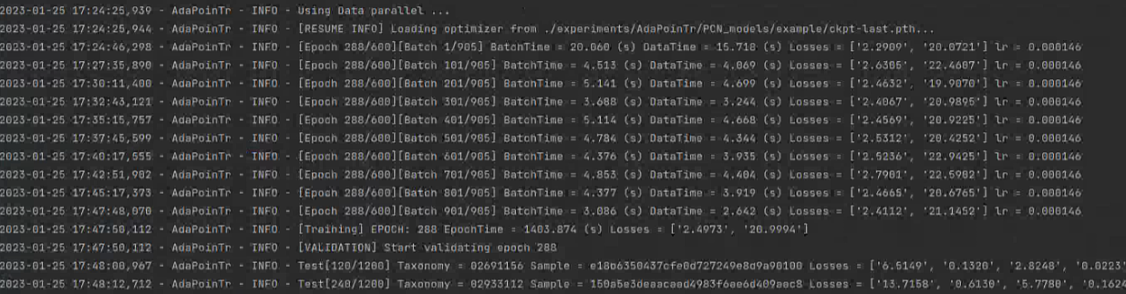 a bug while resume · Issue #90 · yuxumin/PoinTr · GitHub