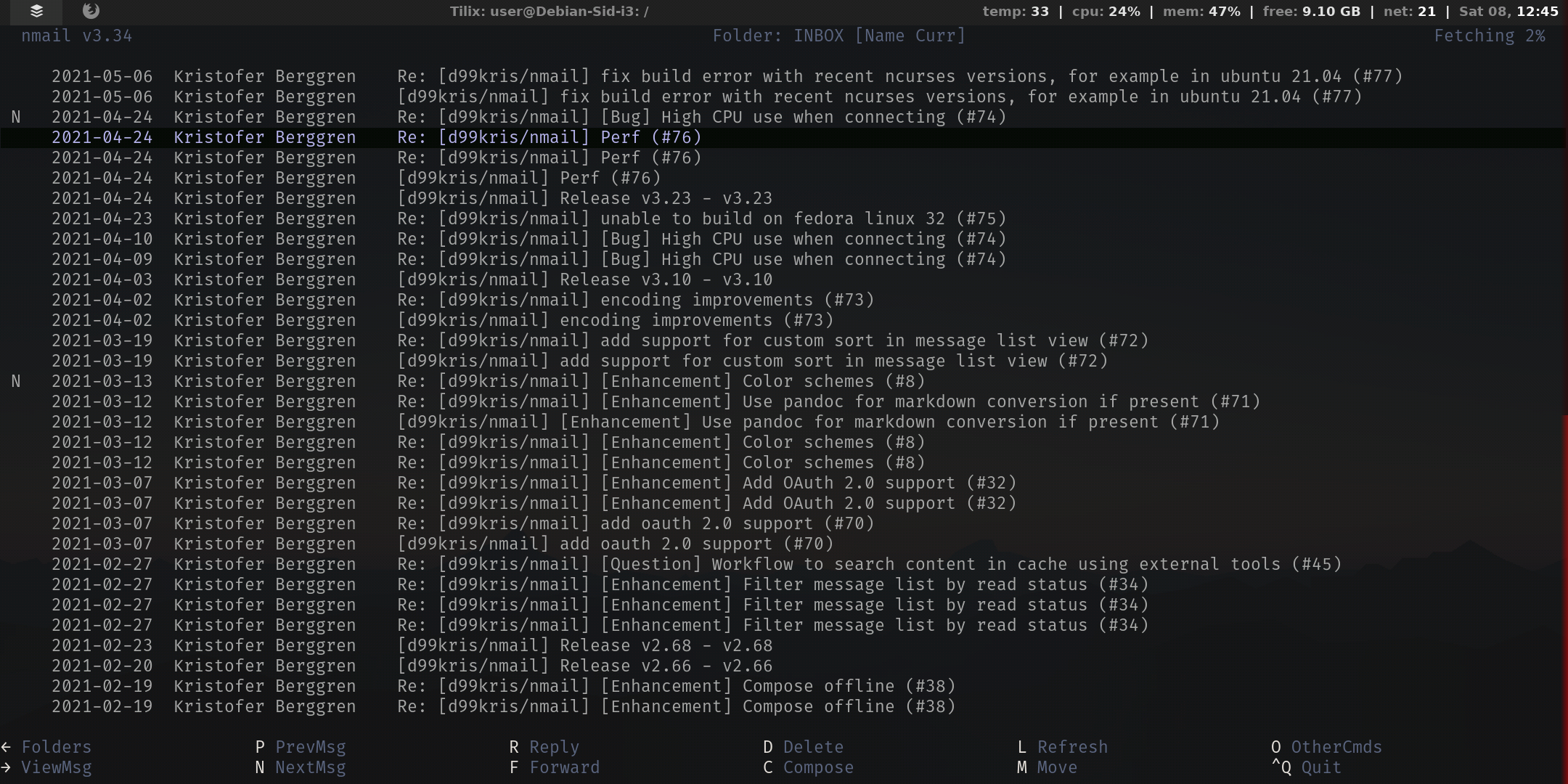 [Question] Wiki with colour schemes? · Issue #84 · d99kris/nmail · GitHub