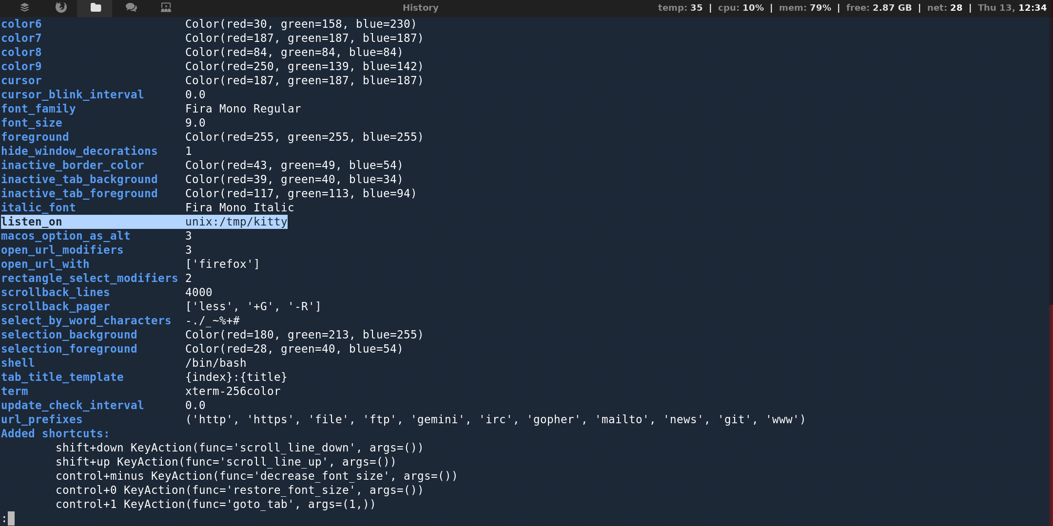 listen_on in kitty.conf not taken into account · Issue #3615 ...
