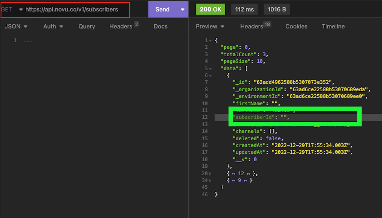 🐛 Bug Report: API POST /v1/subscribers subscriberId validation · Issue #2394 · novuhq/novu · GitHub