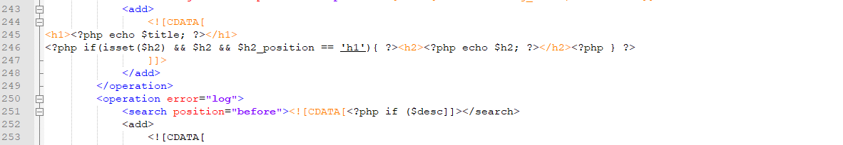 Incorrect syntax highlighting xml