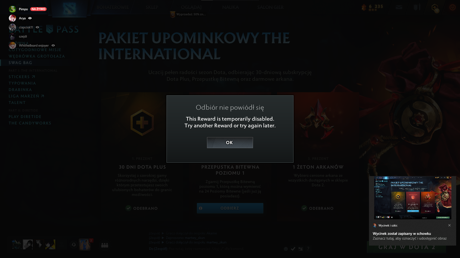 SWAG BAG BATTLEPASS · Issue #4967 · ValveSoftware/Dota2-Gameplay · GitHub